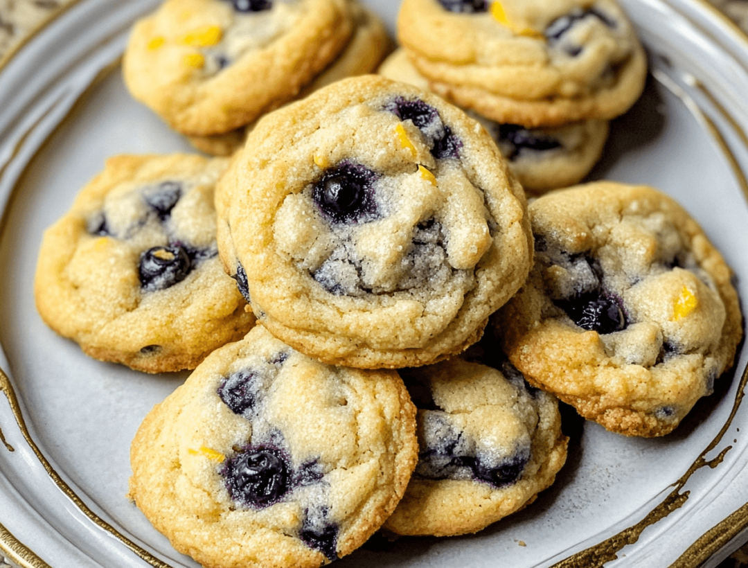 Lemon Blueberry Cookies