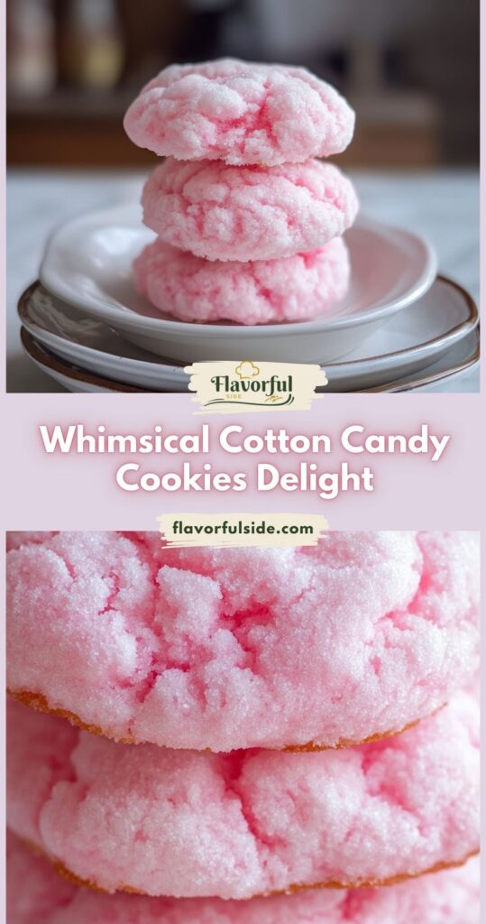 Cotton Candy Cookies