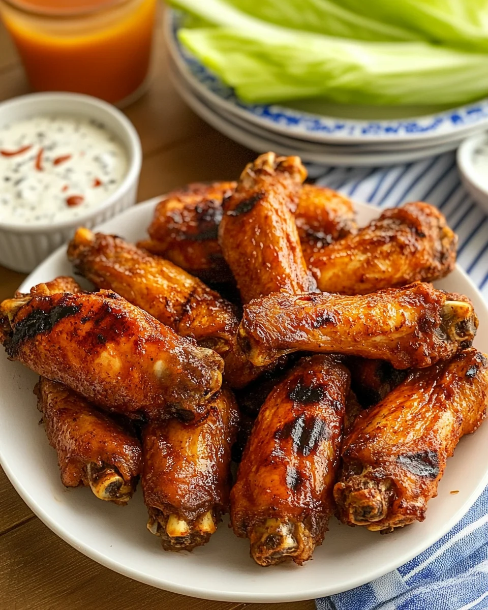 Crispy Grilled Chicken Wings