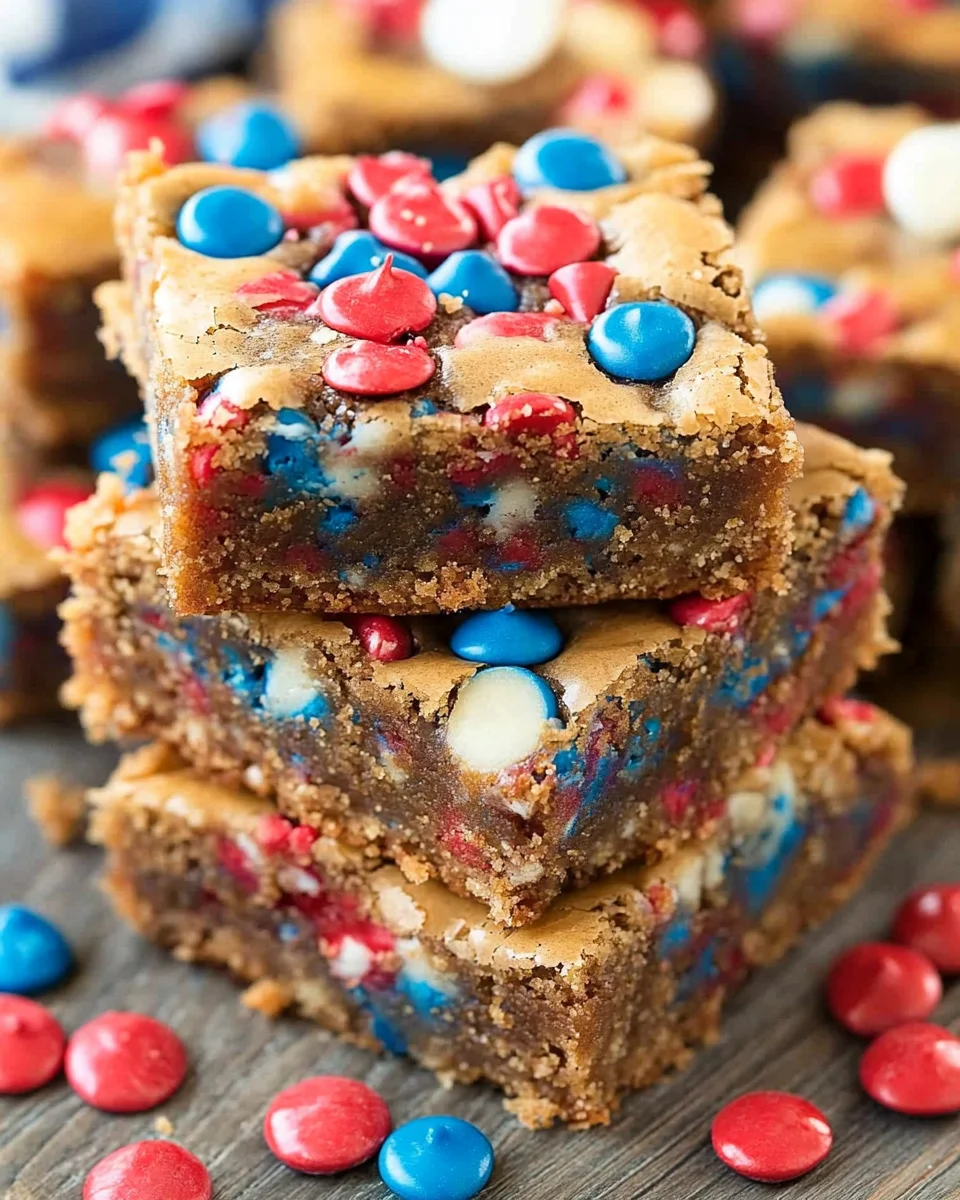 Irresistible Fireworks Blondies Recipe for Every Celebration