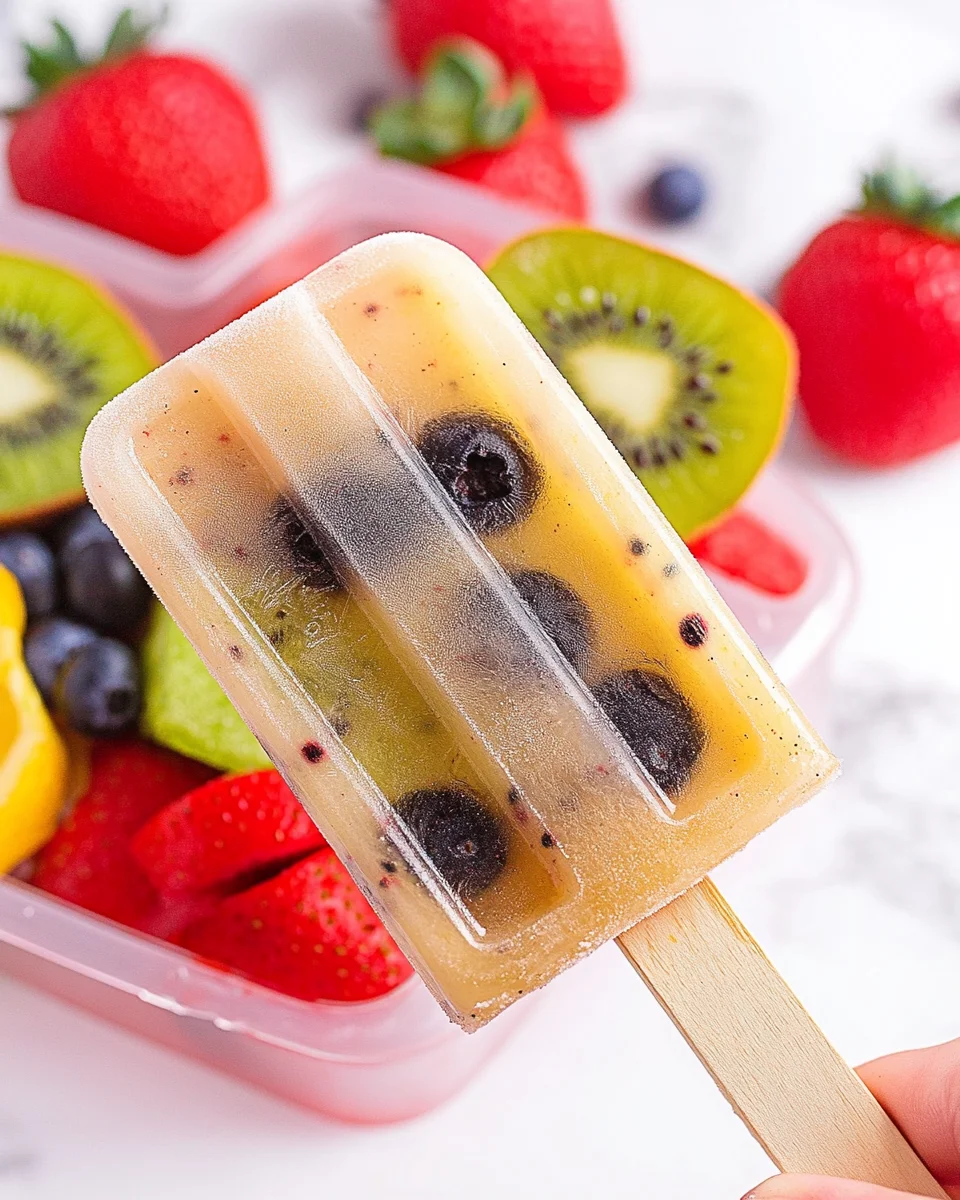 Refreshing Fruit Popsicles Recipe – Healthy & Delicious