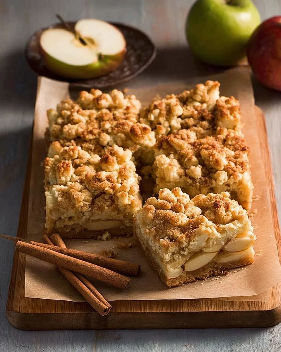 Apple Crumble Bars