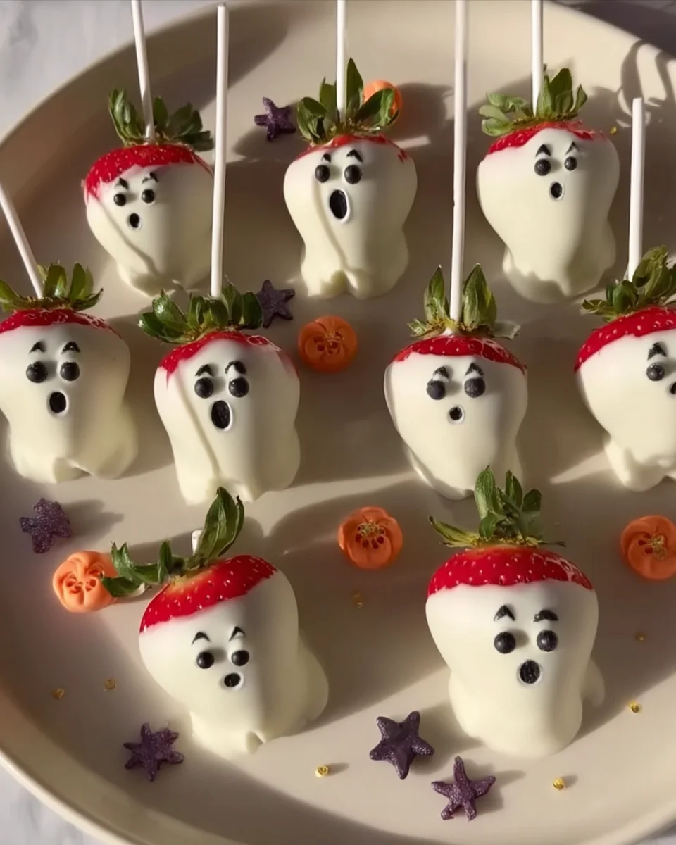 Scary Berry Ghosts: Irresistible Halloween Treats You'll Love