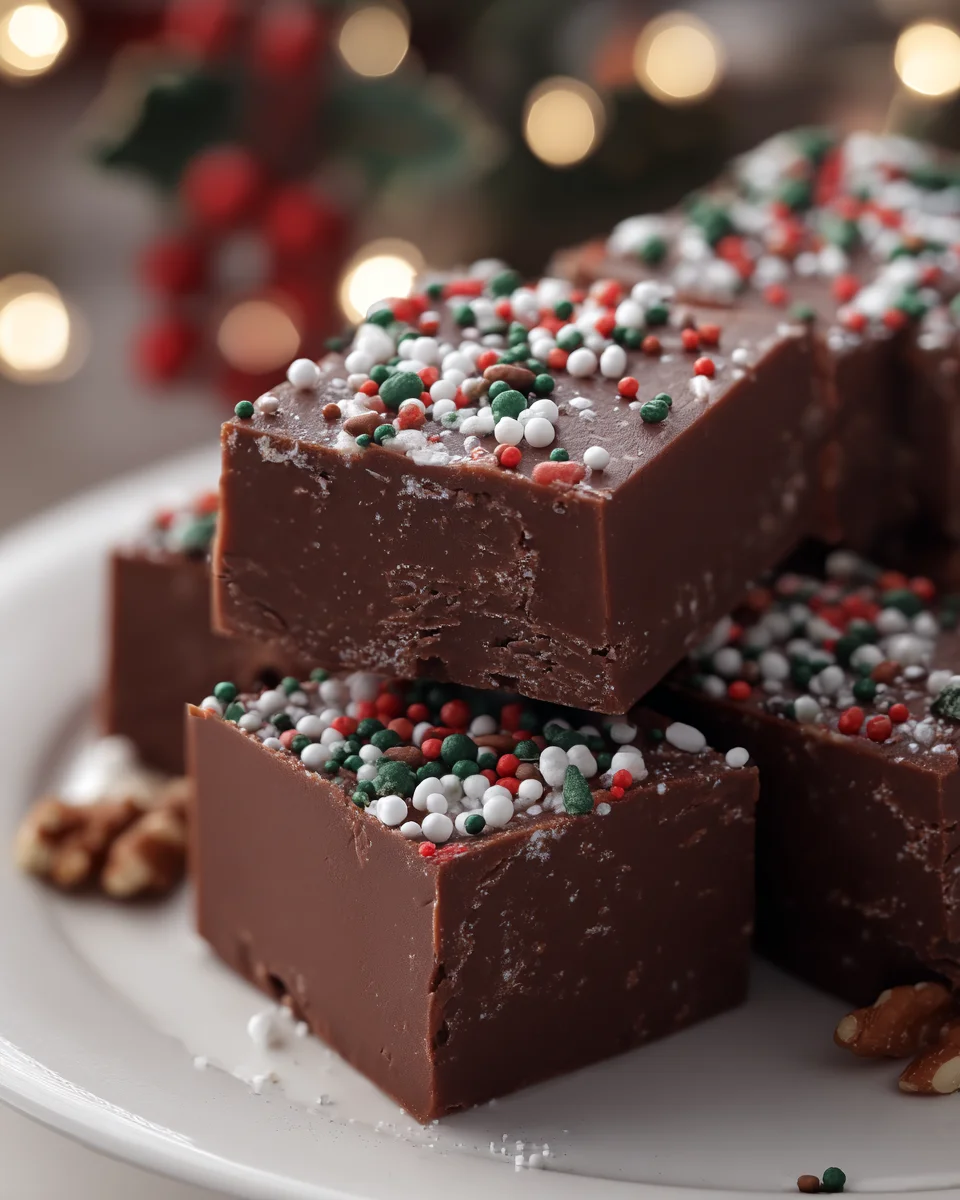 Easy Christmas Fudge: The Perfect Holiday Treat
