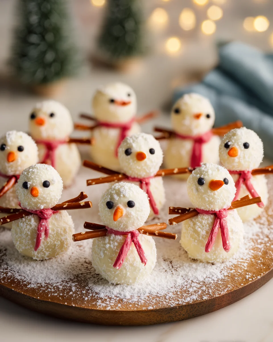 Snowman Truffles - The Ultimate Heartwarming Holiday Treat