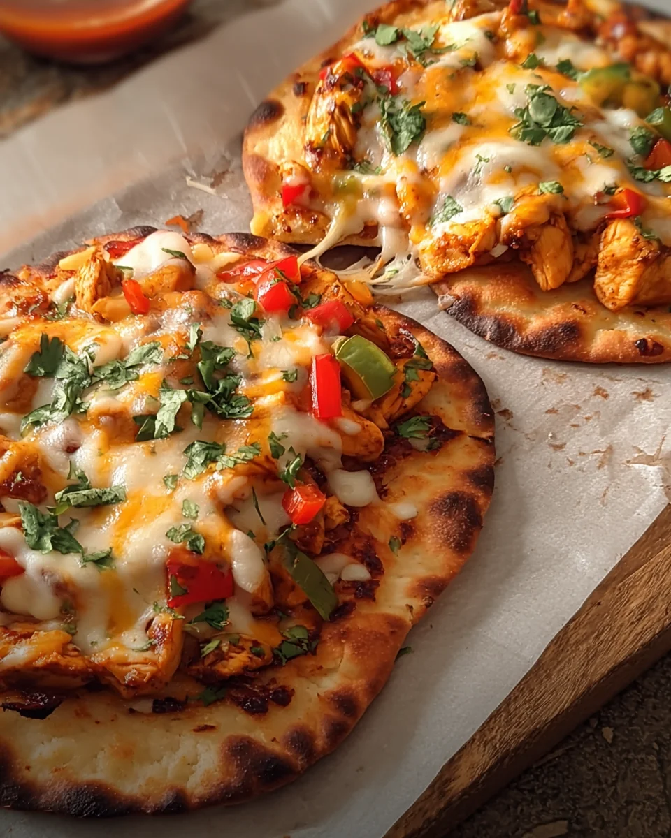 Cheesy Sweet Chilli Chicken Flatbreads: Ultimate Delicious Delight