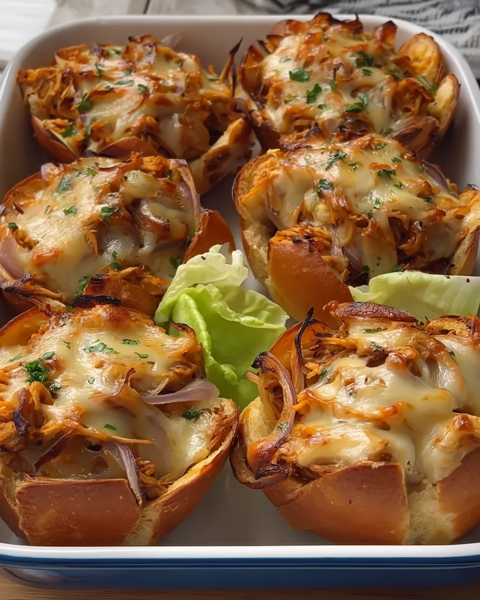 Spicy Chicken Buns with Cheese Onion: Ultimate Comfort Food