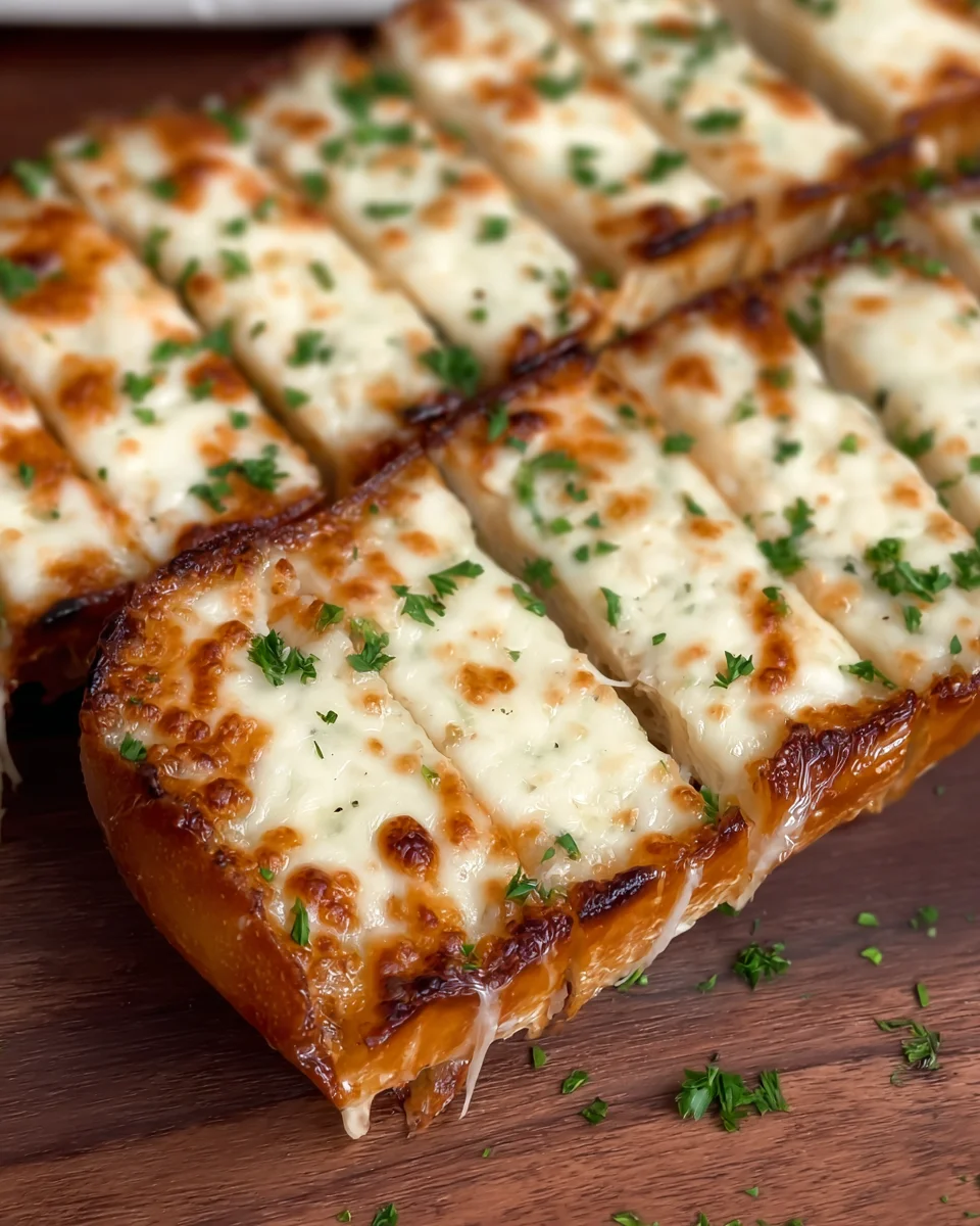 Cheesy Garlic Bread - Irresistible Comfort Food Delight