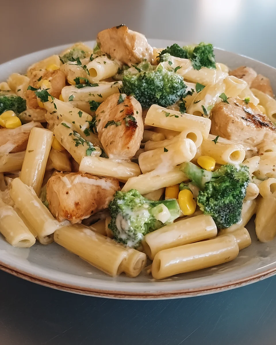 Chicken, Broccoli and Sweetcorn Pasta – The Ultimate Comfort Dish