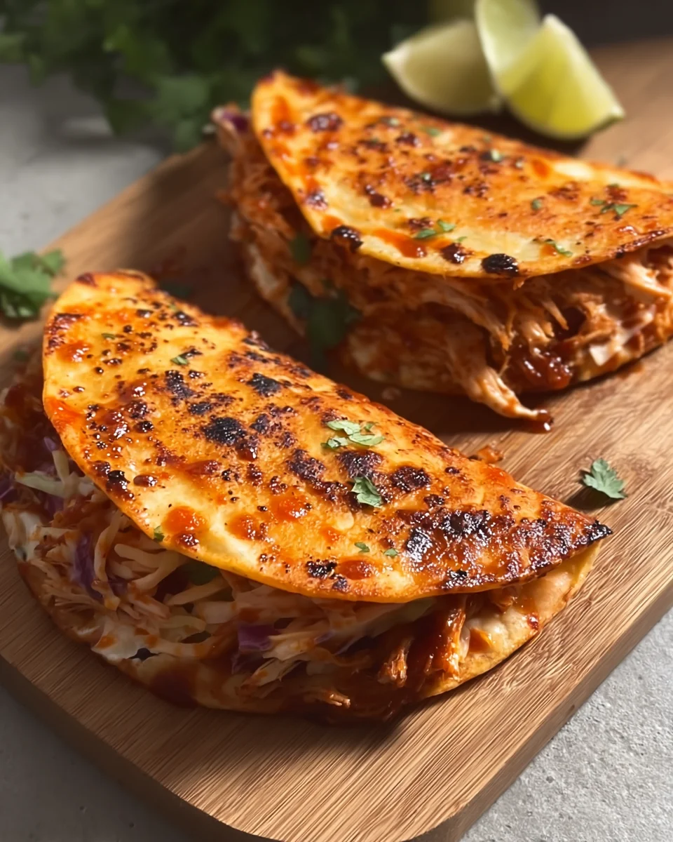 Garlic Honey BBQ Pulled Chicken Tacos – Irresistible Comfort Food